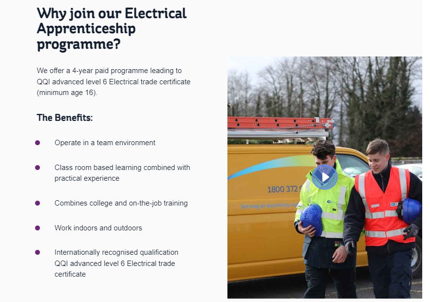 esb electrical apprenticeship now open | News | CareersPortal.ie